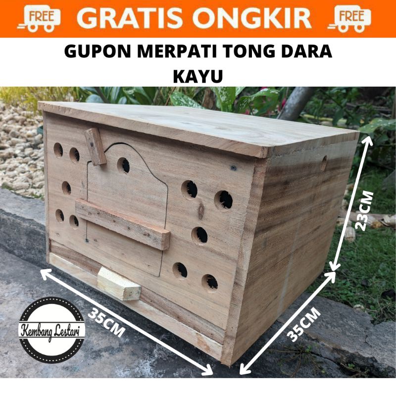 Jual GUPON MERPATI TONG DARA KAYU PAGUPON | Shopee Indonesia