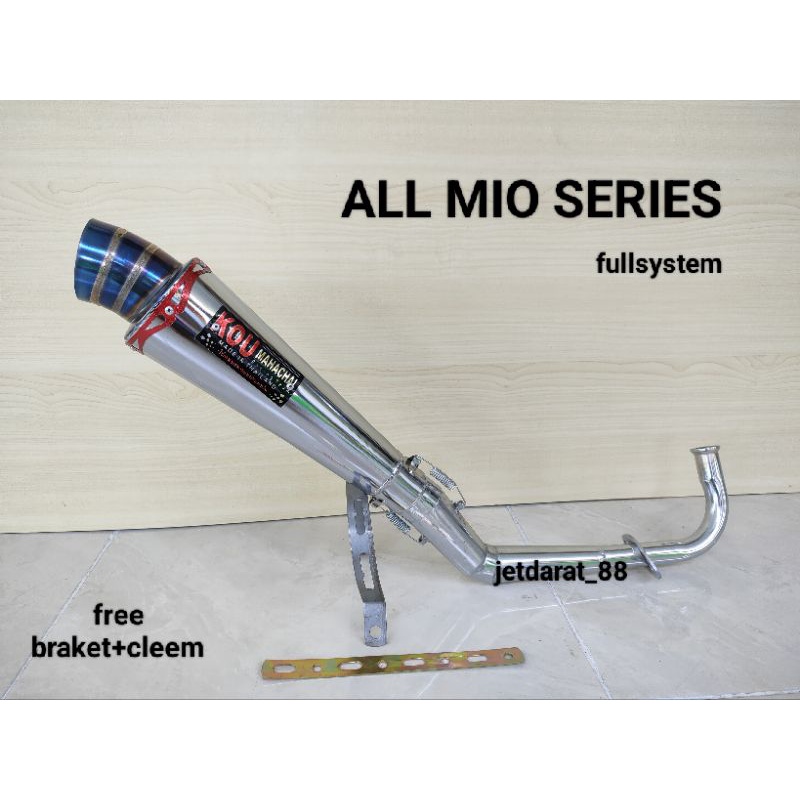 Jual knalpot racing KOU MAHACHAI untuk semua motor MATIC MIO./ALL TYPE ...