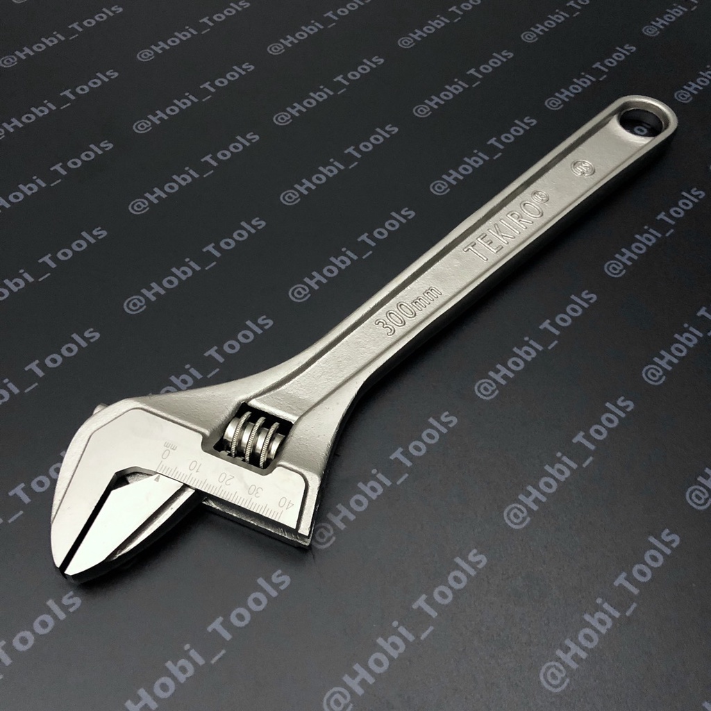 Jual TEKIRO KUNCI INGGRIS 12" (CHROME EU TYPE) - ADJUSTABLE WRENCH 12 ...