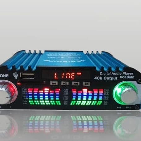 Jual Power Amplifier Ampli Mobil Amplifier Audio Speaker Otomotif ...