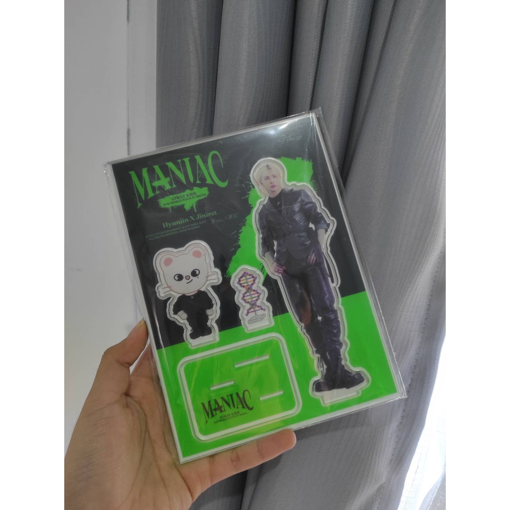 Jual Acrylic photo stand Hyunjin MD maniac 2nd world tour Seoul skz x ...
