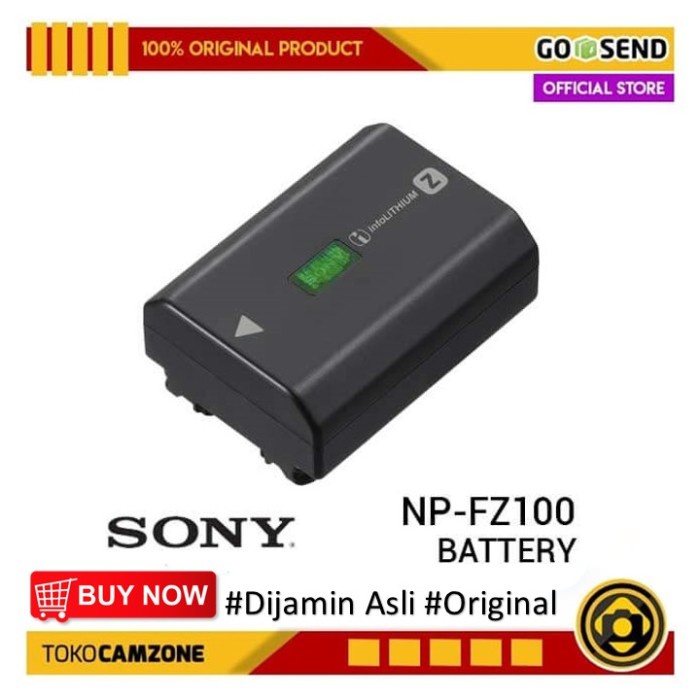 Jual Sony Np-Fz100 Rechargeable Lithium-Ion Baterai For A9Ii A7Riii A7Iii | Shopee Indonesia