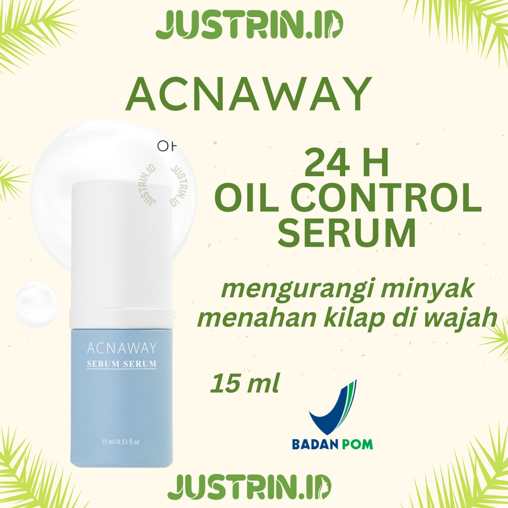 Jual ACNAWAY Sebum Serum Mengontrol Minyak di Wajah with BHA + Folic ...