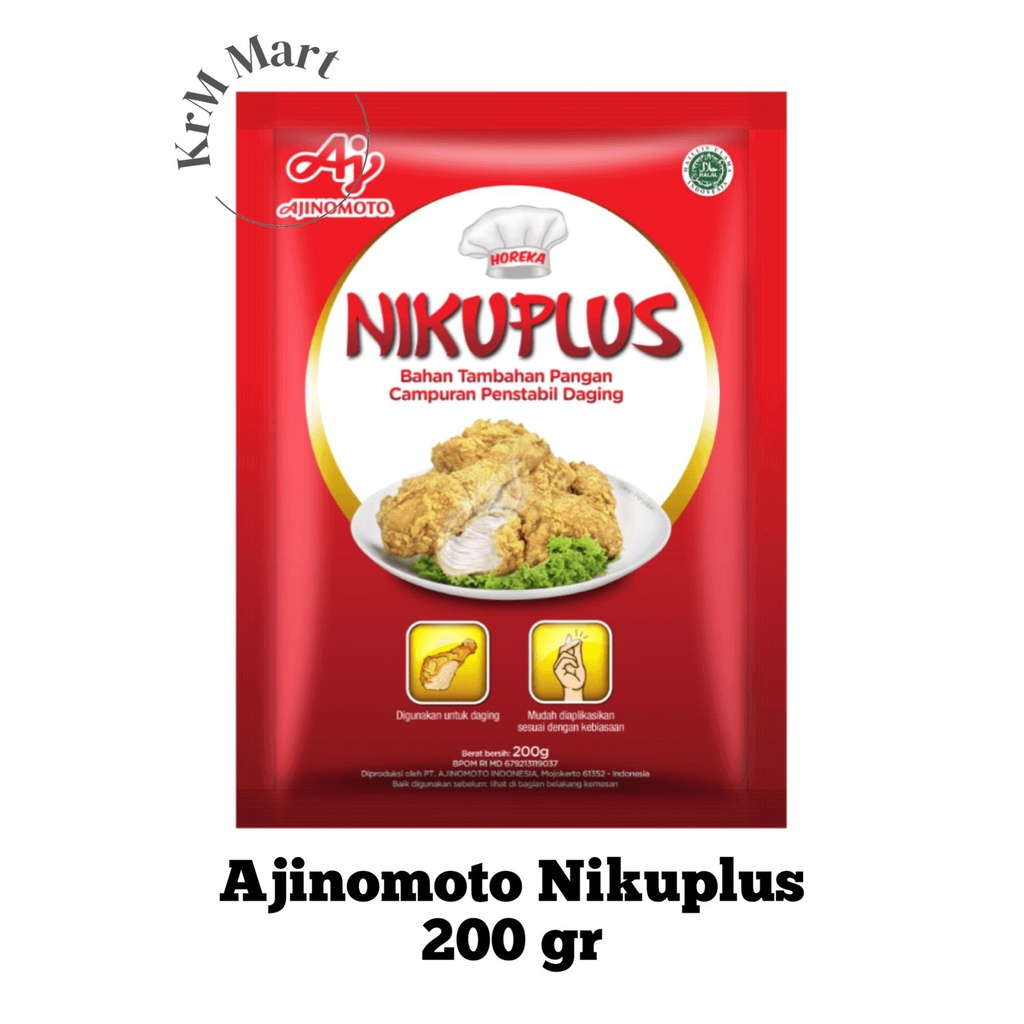 Jual Nikuplus 200 gr Ajinomoto niku plus campuran penstabil daging ...
