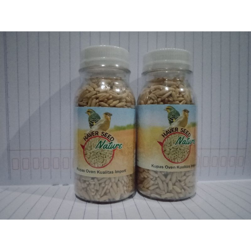 Jual HAVER SEED OVEN KUPAS (NON KULIT), KEMASAN BOTOL 70_150 GRAM ...