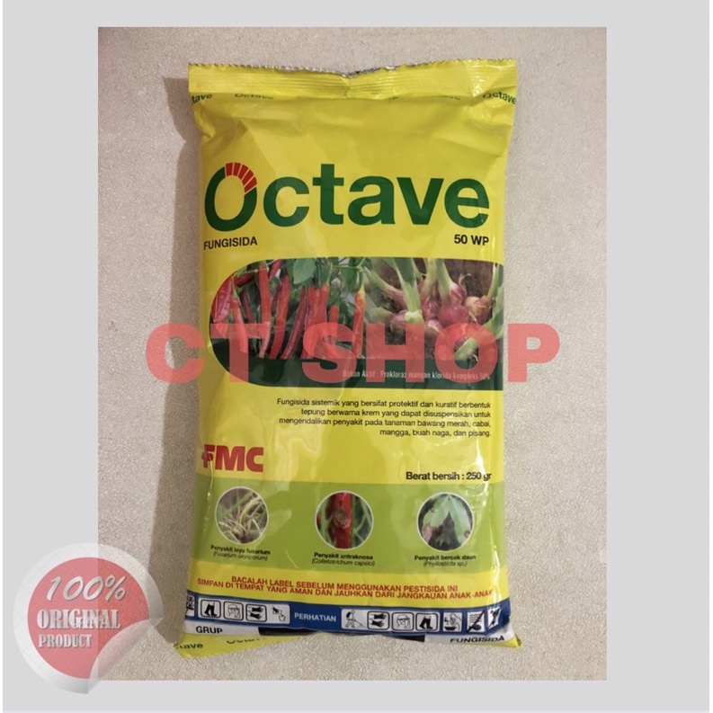 Jual Fungisida Octave 50 WP 250gram Fungisida Layu Fusarium Patek ...