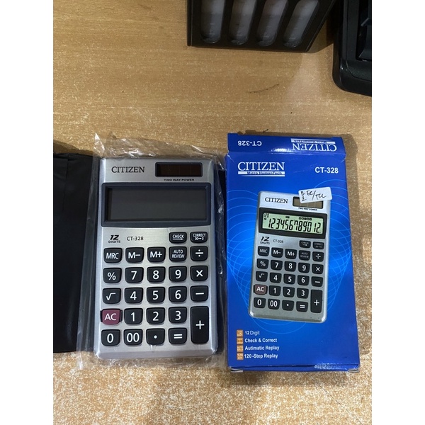 Jual Kalkulator/Calculator Saku "Citizen" CT-328 KW 12 Digits Murah ...