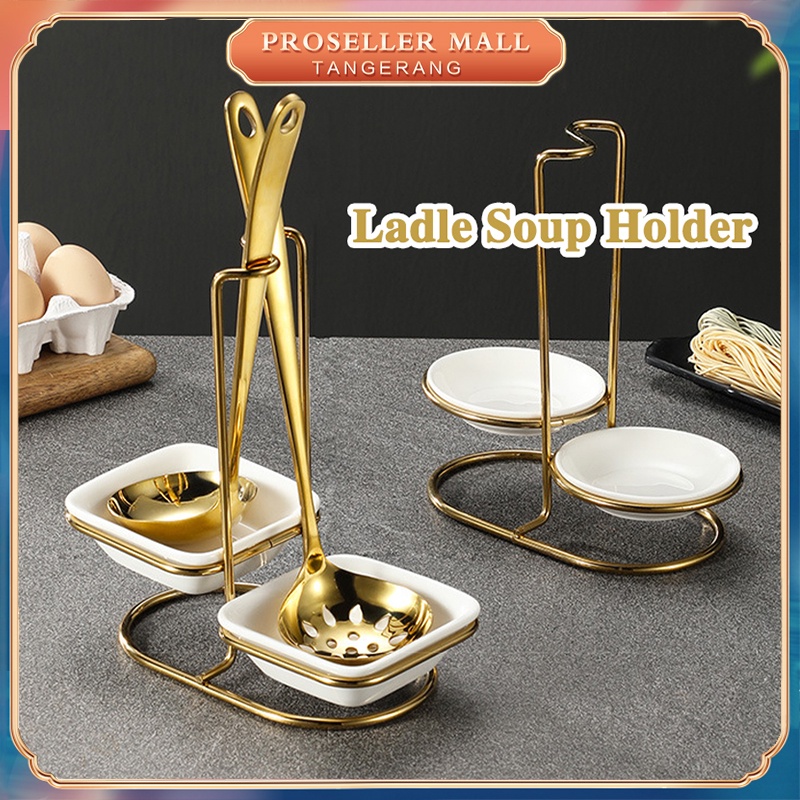 Jual Ladle Soup Holder / Ladle Stand Spoon Holder Sendok Sup Berdiri ...