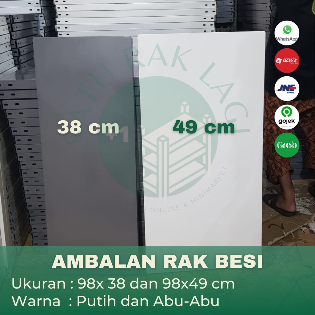 Jual Plat Ambalan Rak Besi Siku Lubang Gudang Arsip Stok Barang ...