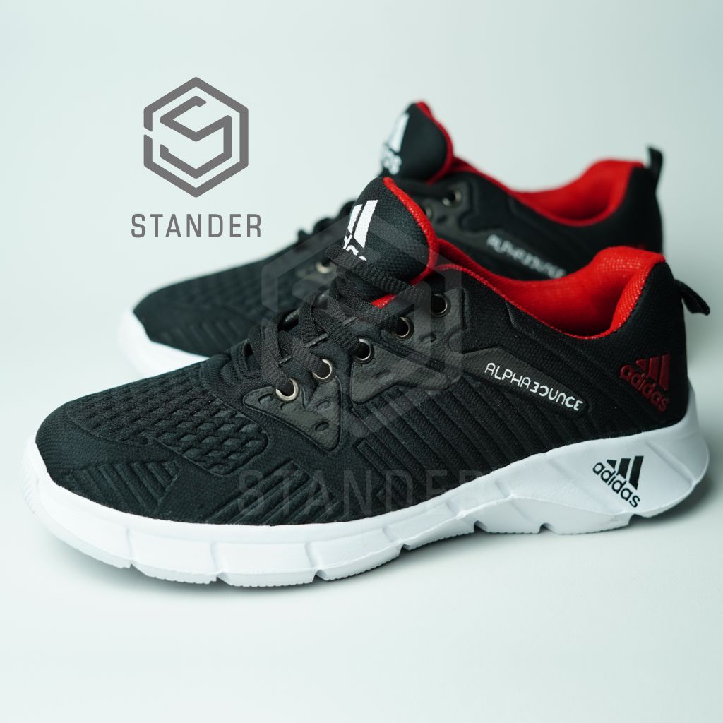 Jual Alpha - Sepatu Sneakers Pria Wanita Sepatu Olahraga Running Jogging - Fashion Kerja No ...