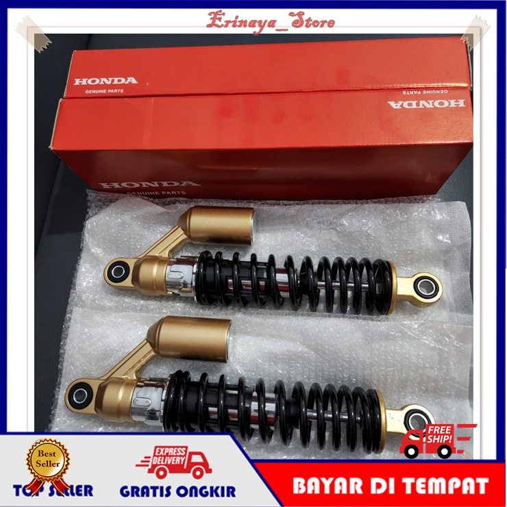 Jual ORIGINAL AHM Shockbreaker 2PC Shock Shok Belakang Tabung Motor Honda Tiger Revo Baru New ...