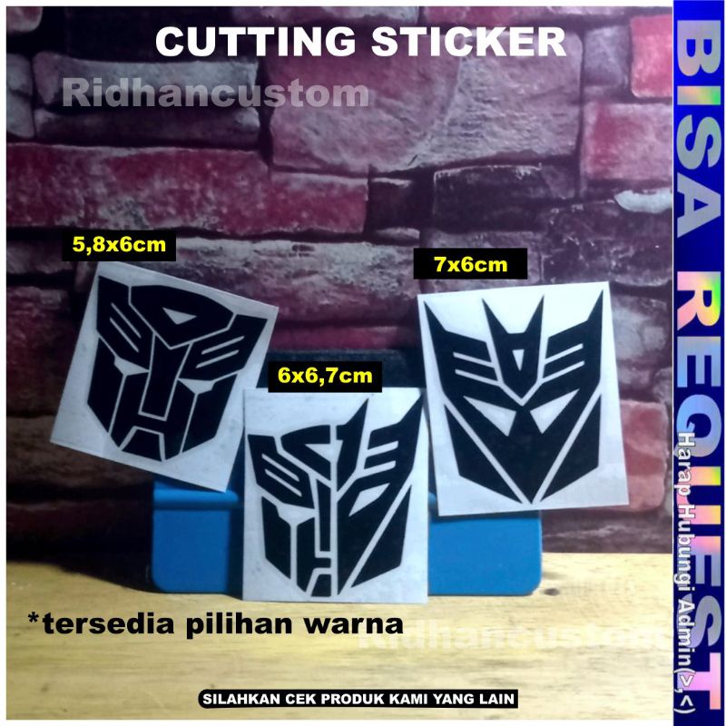 Jual CUTTING STICKER MOTOR | TRANSFORMERS | Shopee Indonesia
