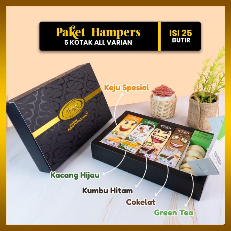Jual Bakpia Mutiara Jogja Hampers (isi 5 kotak) | Shopee Indonesia