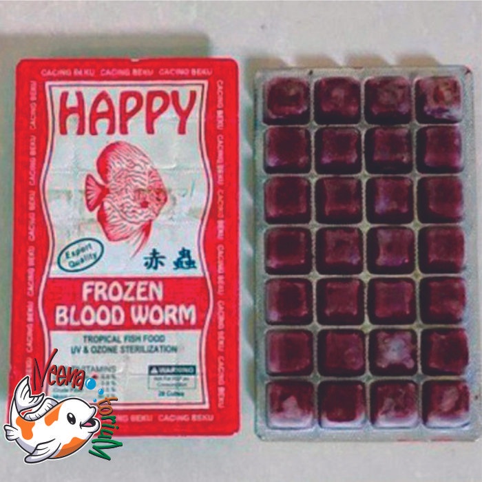 Jual CACING BEKU FROZEN BLOODWORM | Shopee Indonesia