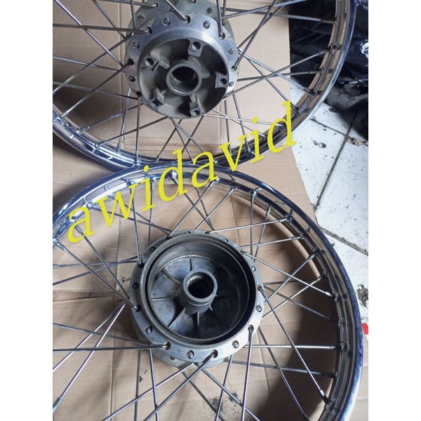 Jual velg jari-jari Vixion old depan belakang (seken) | Shopee Indonesia