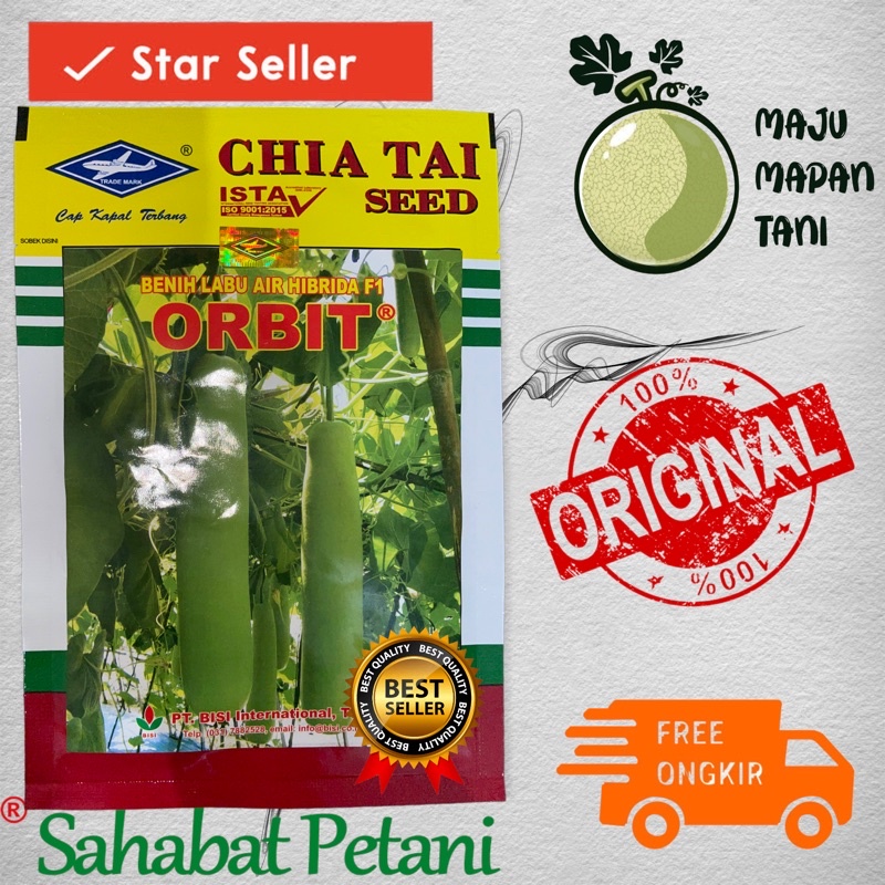 Jual TERMURAH BENIH/BIBIT LABU AIR/KENTI ORBIT 100% ORIGINAL CAP KAPAL ...
