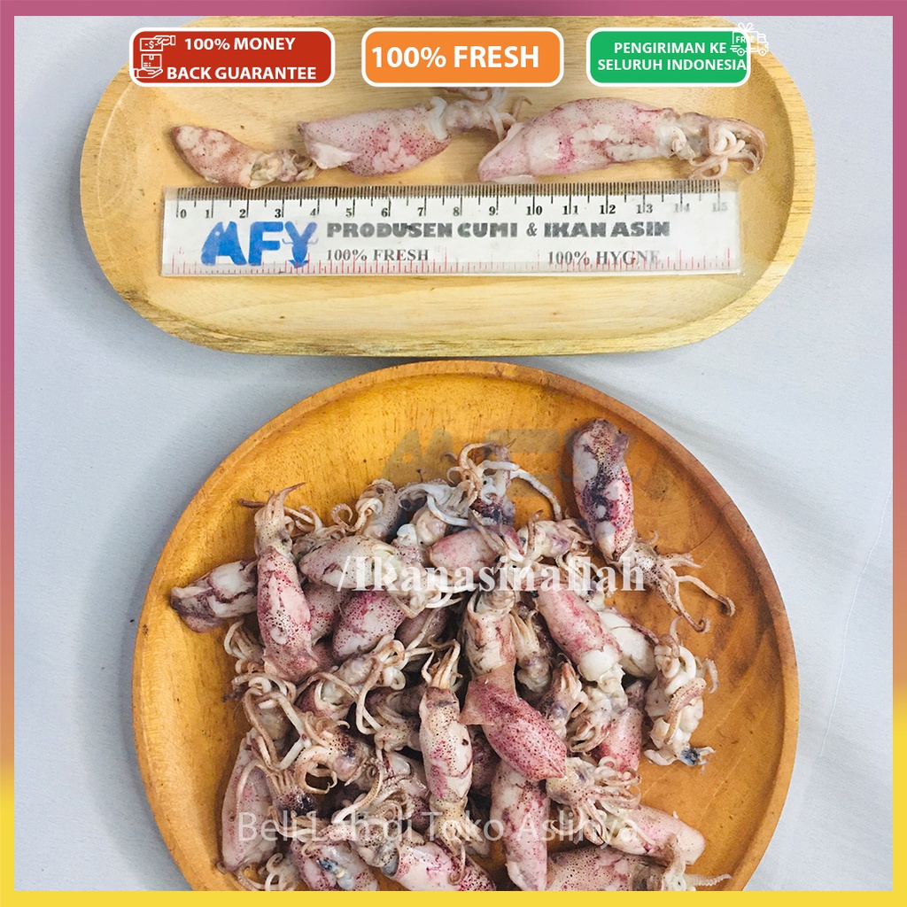 Jual Cumi Baby Rebus Asin - Cumi Asin 1Kg | Shopee Indonesia
