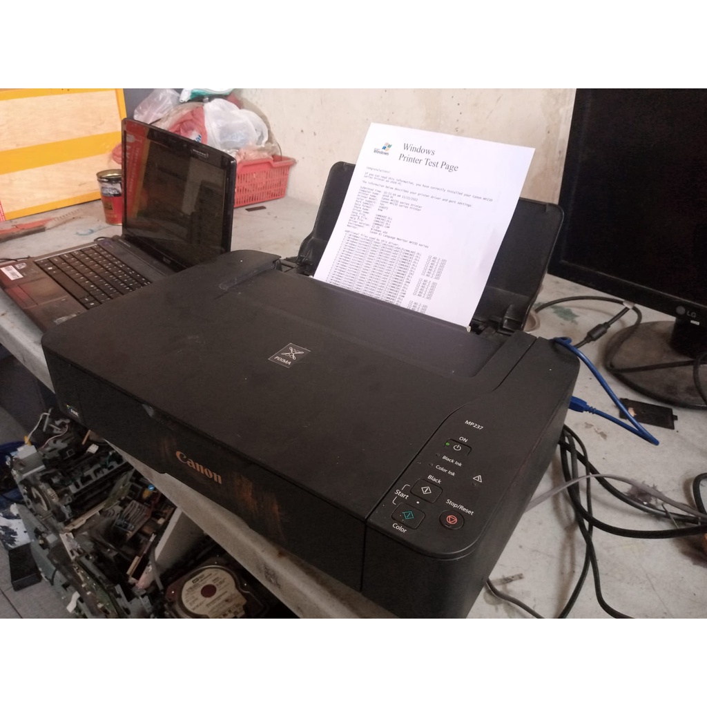 Jual Printer canon Mp 237 + Cartridge PG-810 & CL-811 | Shopee Indonesia