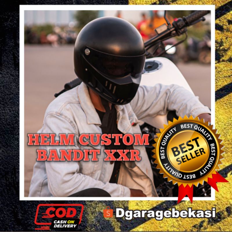 Jual HELM CUSTOM BANDIT XXR | Shopee Indonesia
