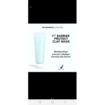 Jual the originote cerabiome clay mask-the originote clay mask ...