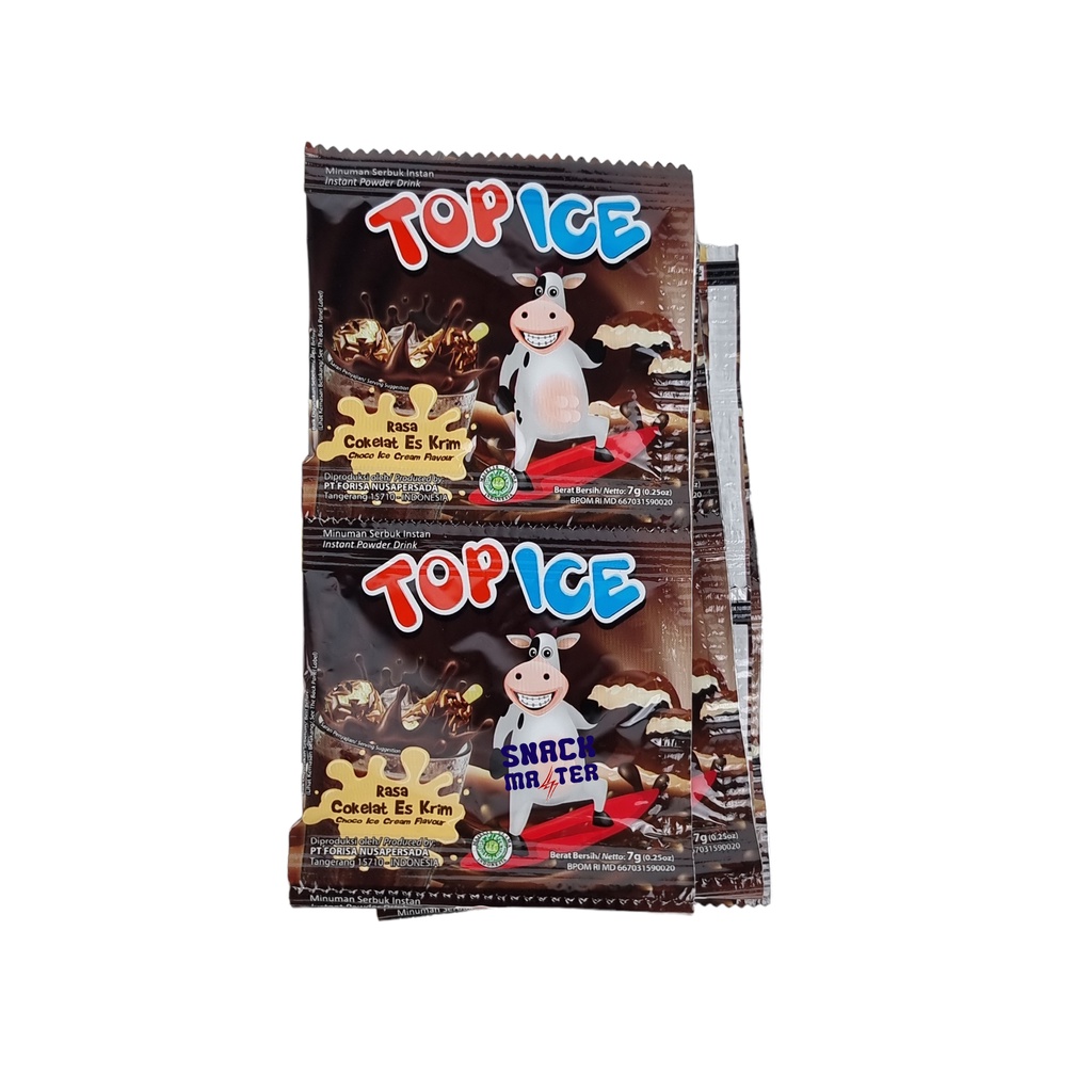 Jual Top Ice Renceng Minuman Instant Serbuk Aneka Rasa - Isi 10 bks x ...