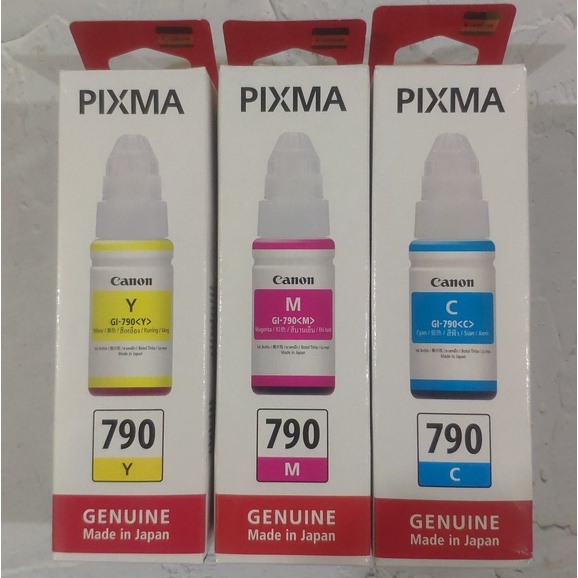 Jual Tinta 790 Canon Color Sett Original Resmi Datascript ( 3 Warna ...