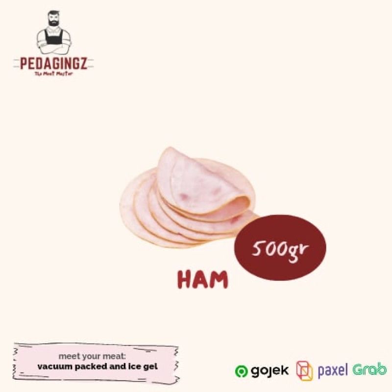 Jual Smoke Pork Ham 500gram - Khas Bali | Shopee Indonesia