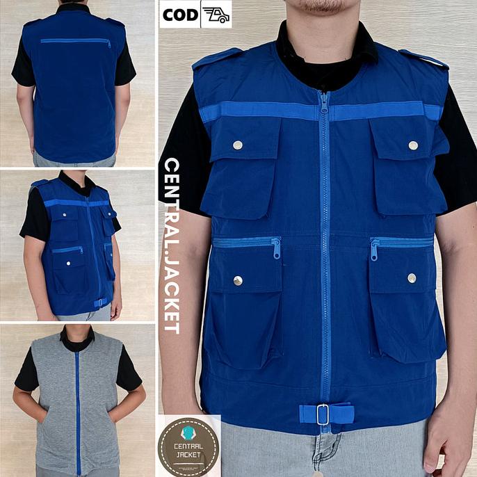 Jual Rompi Kain Katun Pria - Rompi lapangan - Rompi outdoor Murah ...