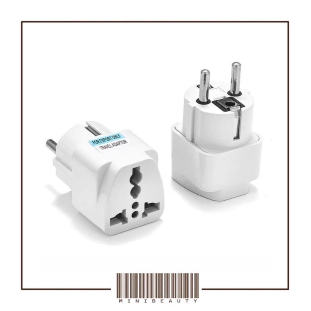 Jual over steker adaptor travel universal colokan gepeng sambungan ke ...