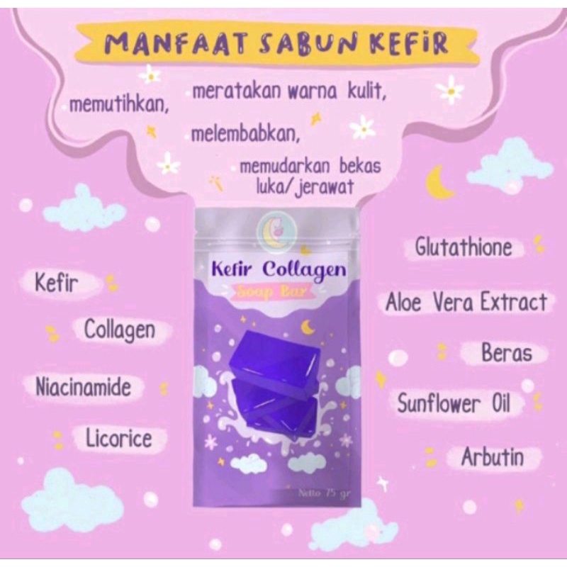 Jual Kefir Collagen Soap Bar 75 gr | Shopee Indonesia