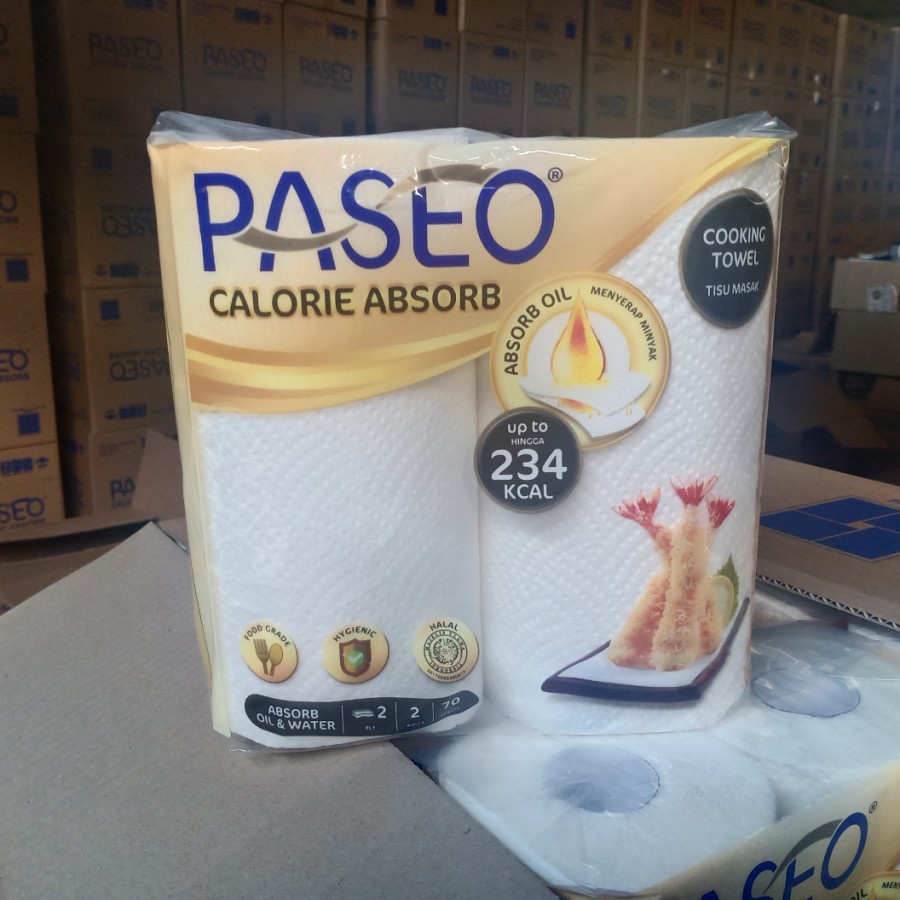 Jual TISSUE PASEO ELEGANT KITCHEN TOWEL 2 ROL / TISSUE DAPUR /TISSUE ...