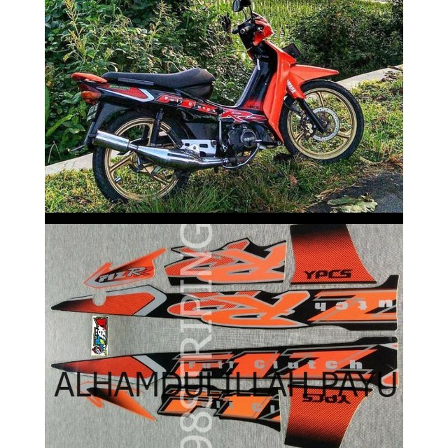 Jual STRIPING LIS STANDAR ORI FIZ R FIZR ORANGE OREN TAHUN 2002 FULL ...