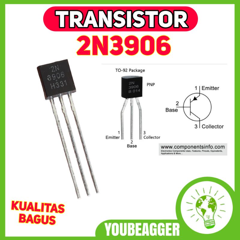 Jual transistor 2n3906 | Shopee Indonesia