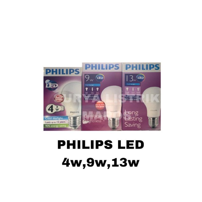 Jual PHILIPS LED 13 WATT PUTIH | Shopee Indonesia