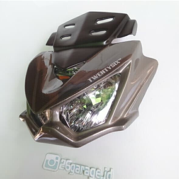 Jual Headlamp Vixion Byson Scorpio MT15 MT25 Xabre Custom Streetfighter ...