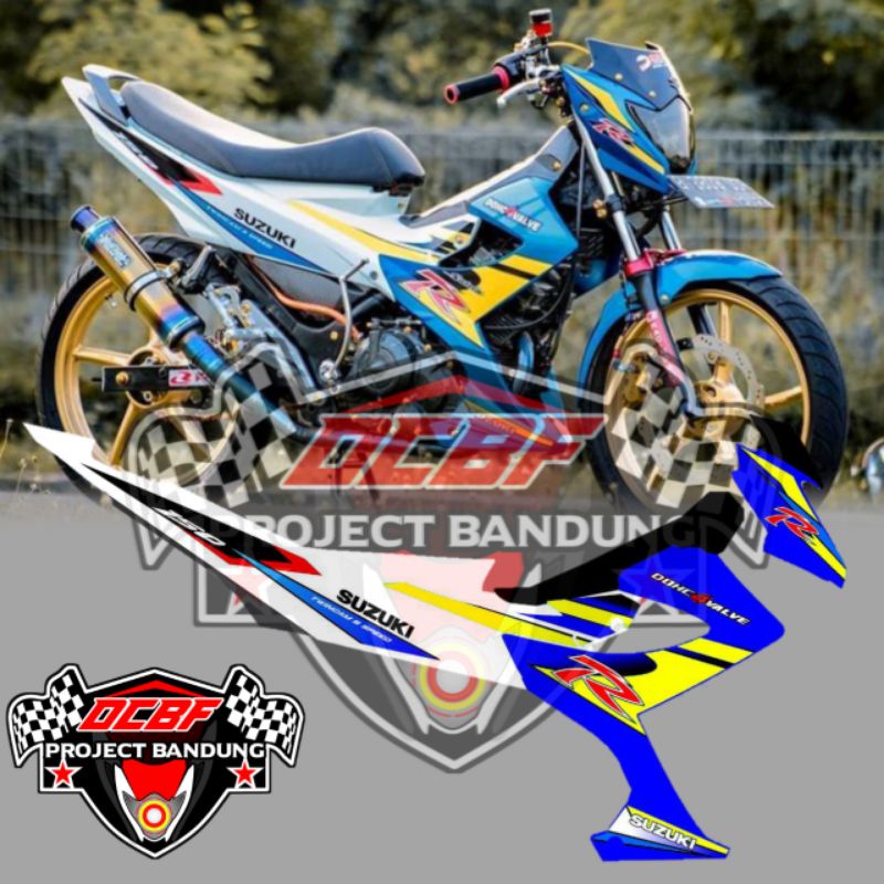 Jual STRIPING CUSTOM SATRIA FU FACELIFT MOTIF 2T | Shopee Indonesia