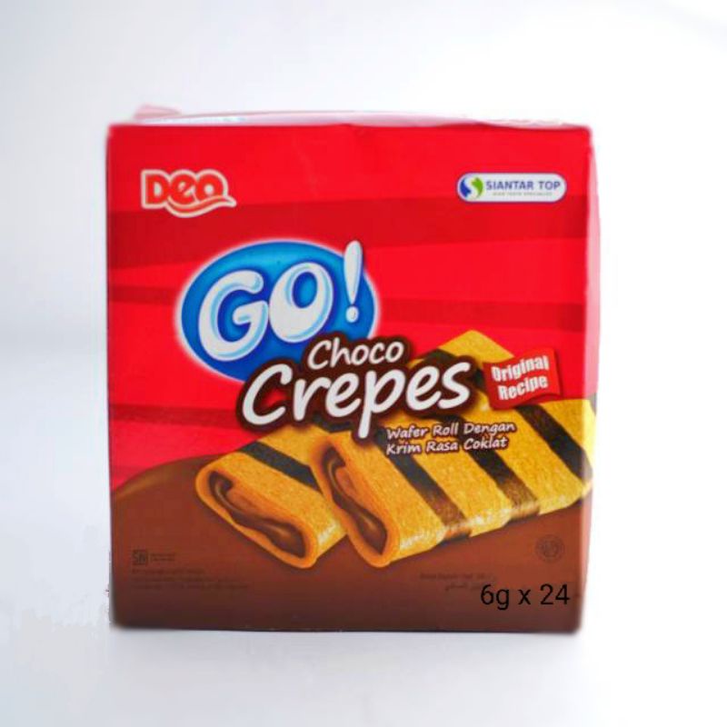 Jual GO CHOCO CREPES BOX 24 X 6 GR | Shopee Indonesia