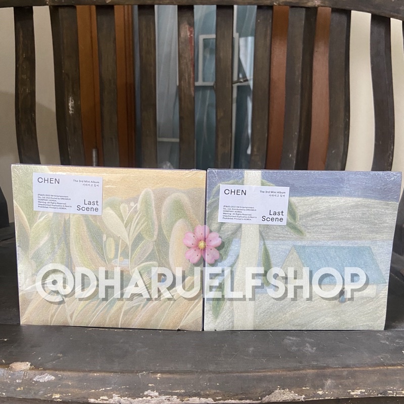 Jual CHEN EXO Album Vol.3 - LAST SCENE (Digipack) | Shopee Indonesia