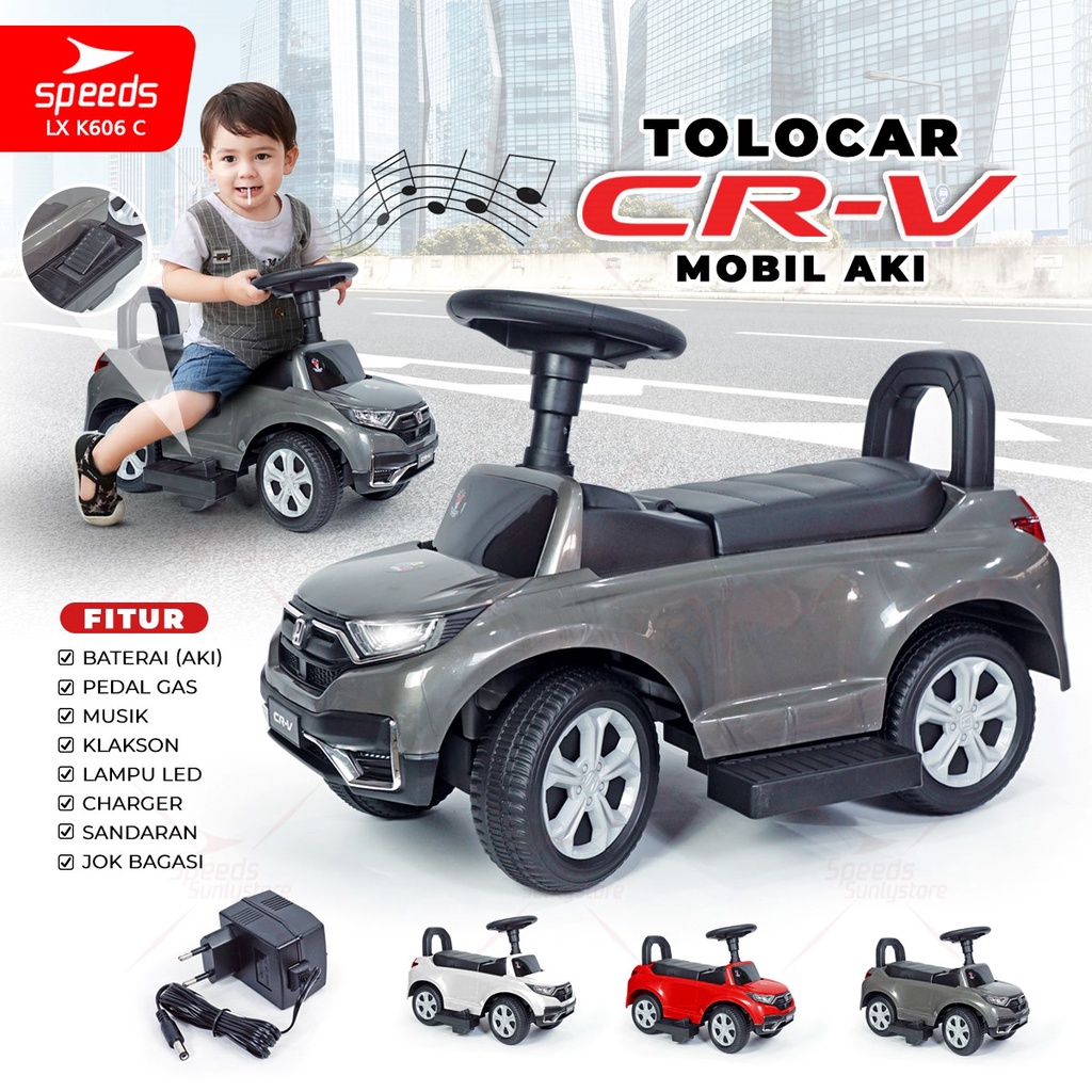 Jual Mainan Mobil Aki Anak TOLOCAR Mobil Mobilan Anak Mainan Hiburan CR ...