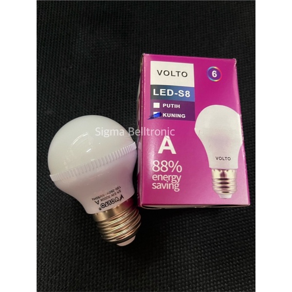 Jual Lampu LED 5 / 7 watt. Volto Putih / Kuning Warm White | Shopee ...