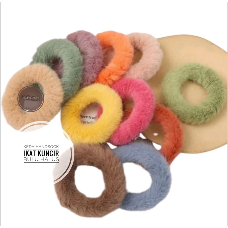 Jual ikat rambut bludru kuncir bunny | Shopee Indonesia