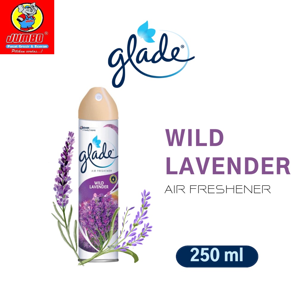 Jual Glade Air Freshener 225ml Wild Lavender /Glade Pengharum Ruangan 225ml | Shopee Indonesia