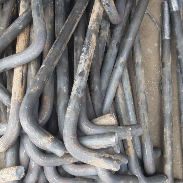 Jual baut angkur L m25 x 400mm atau anchorbolt 1"inch x 40cm | Shopee ...