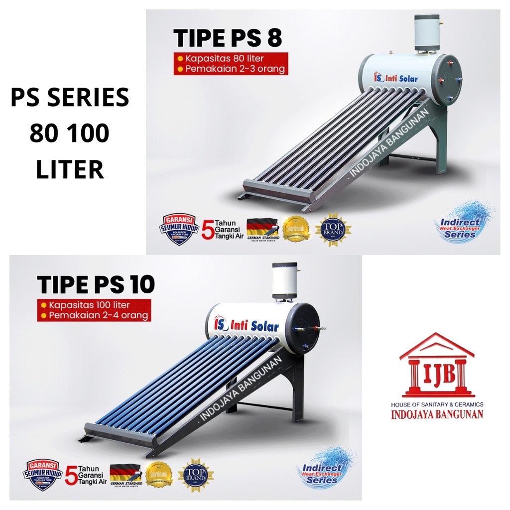 Jual Intisolar Pemanas Air Surya Matahari Inti Solar Water Heater PS ...