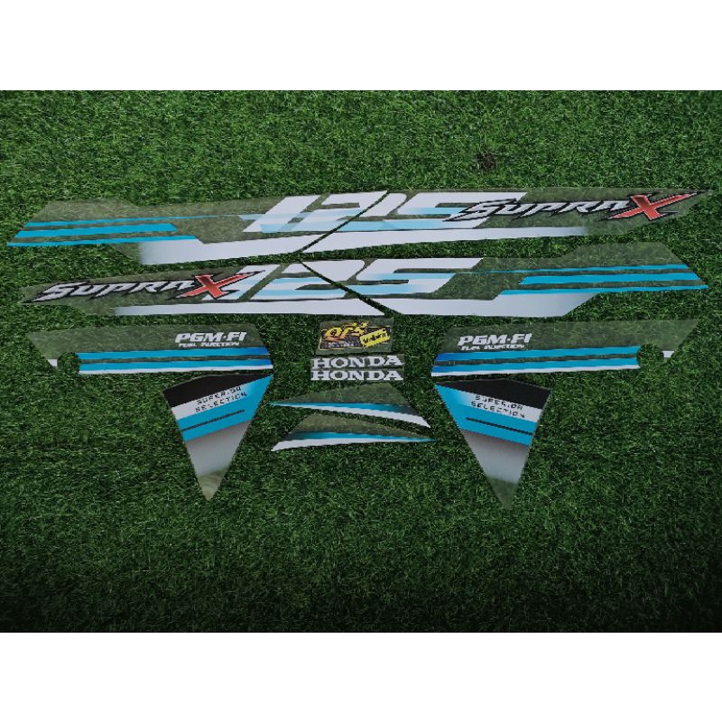 Jual Striping Supra X 125 2006 Custom Motif Ori Transparan New Konsep ...