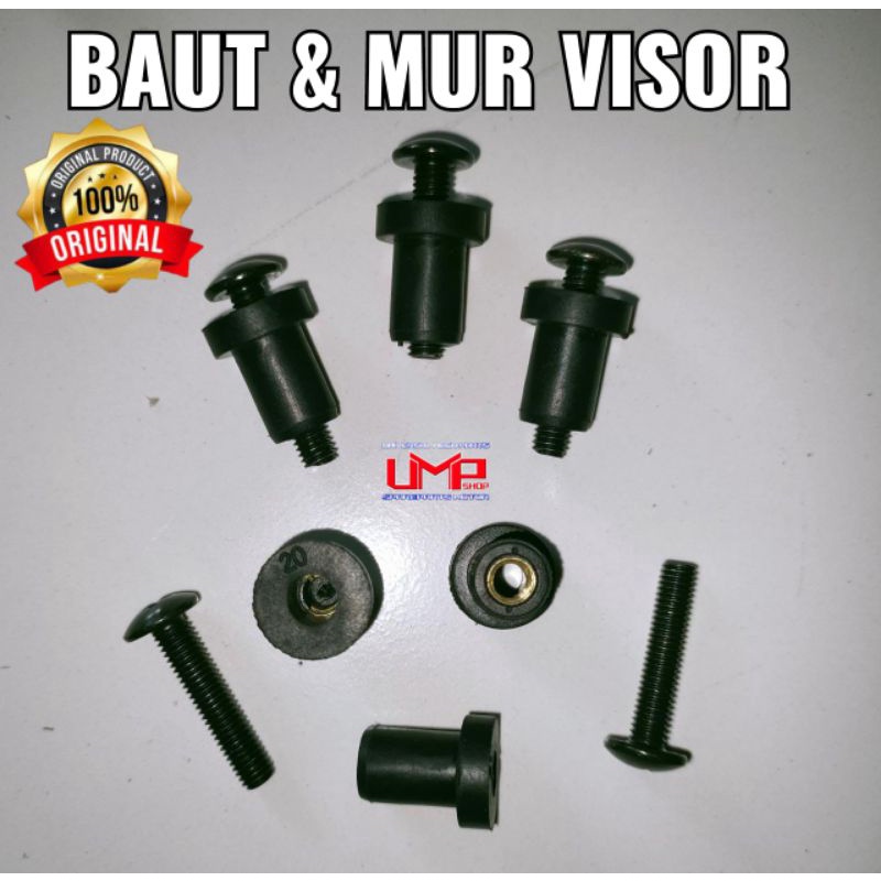 Jual BAUT VISOR PLUS MUR VISOR YAMAHA NMAX NEW NMAX LEXI AEROX ...