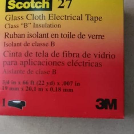 Jual 3M Scotch 27 3/4 in Glass Cloth Electrical Tape | Shopee Indonesia