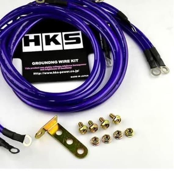 Jual Hks Kabel Grounding Wirekit 5 Titik Gronding Cable Wire Kit Wire ...