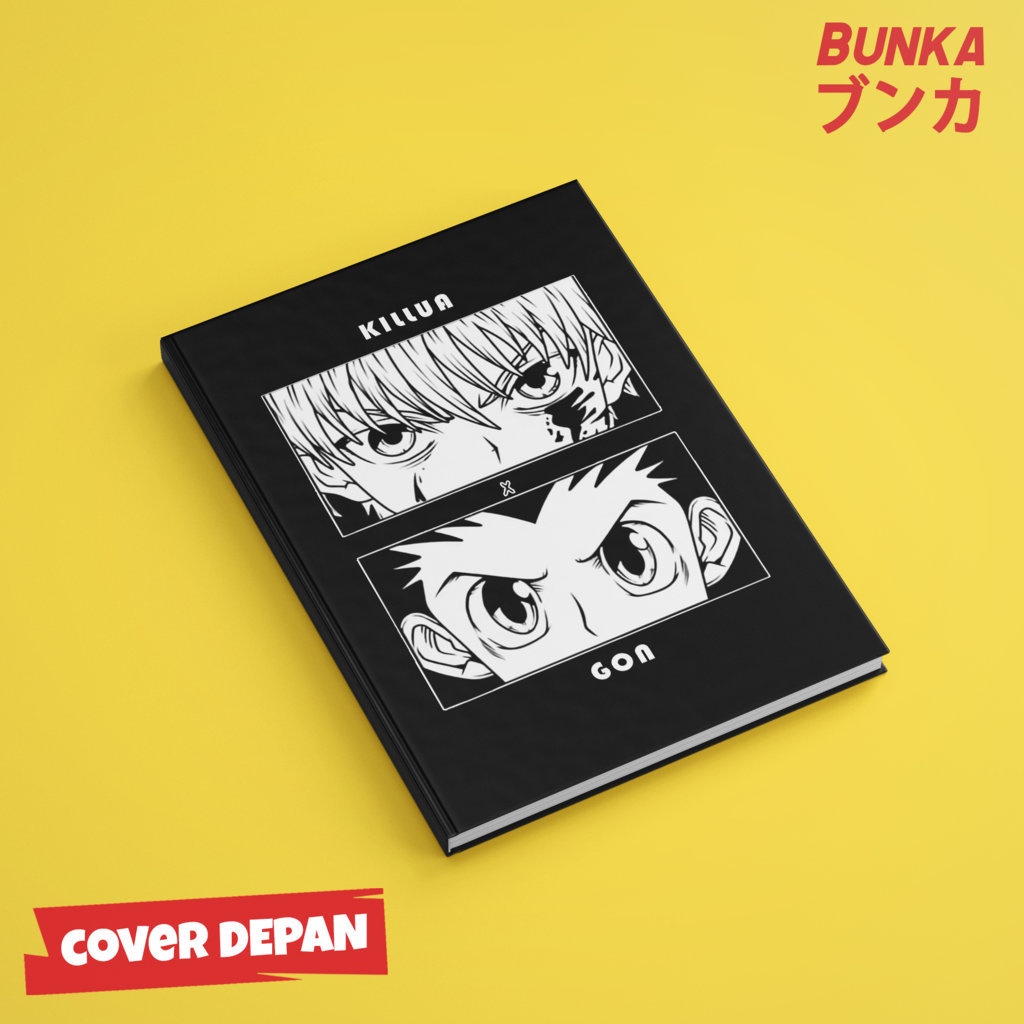 Jual Notebook Anime Hunter x Hunter Black Edition Sampul Hardcover ...