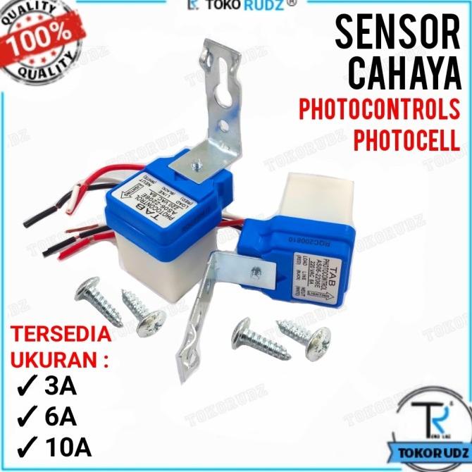 Jual Photocell Sensor Cahaya Lampu Fotosel Photoelectric Sensor ...
